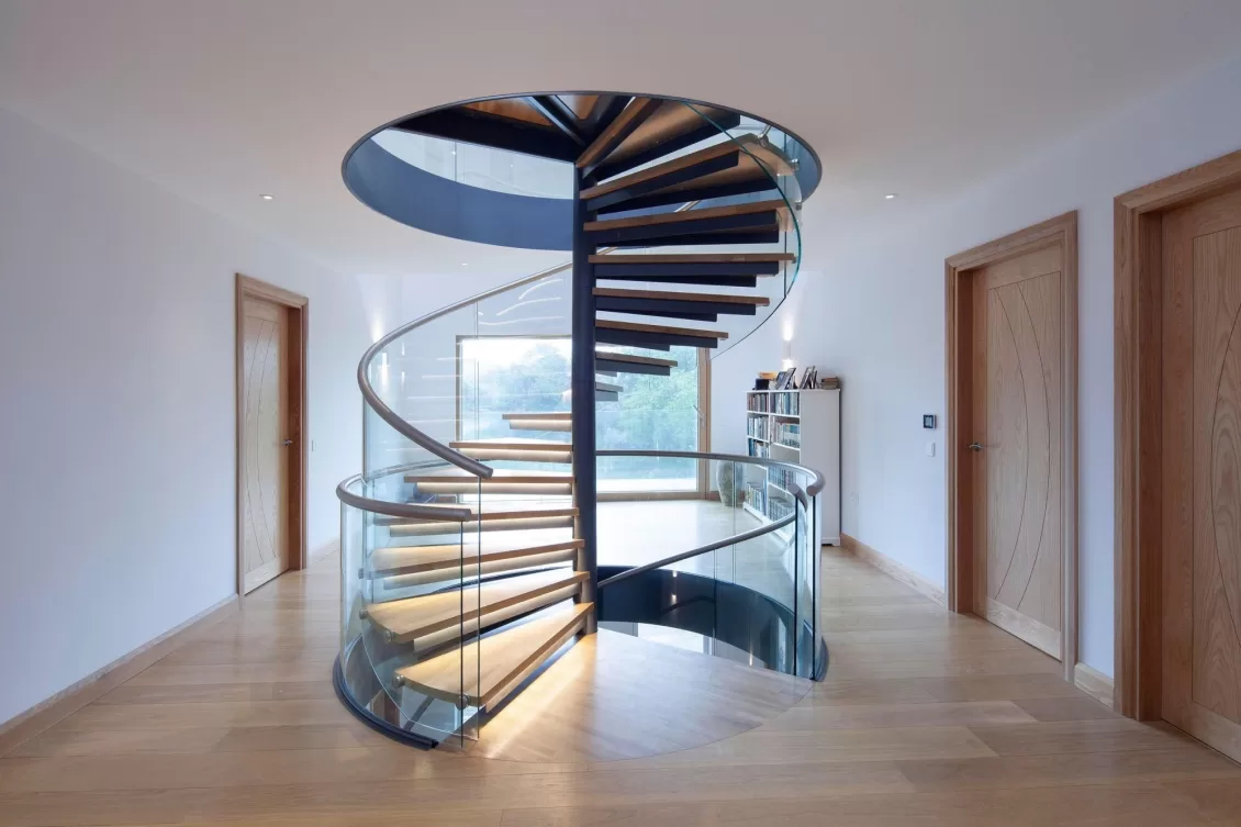 Clockwise or Anti-Clockwise Spiral Staircase Design