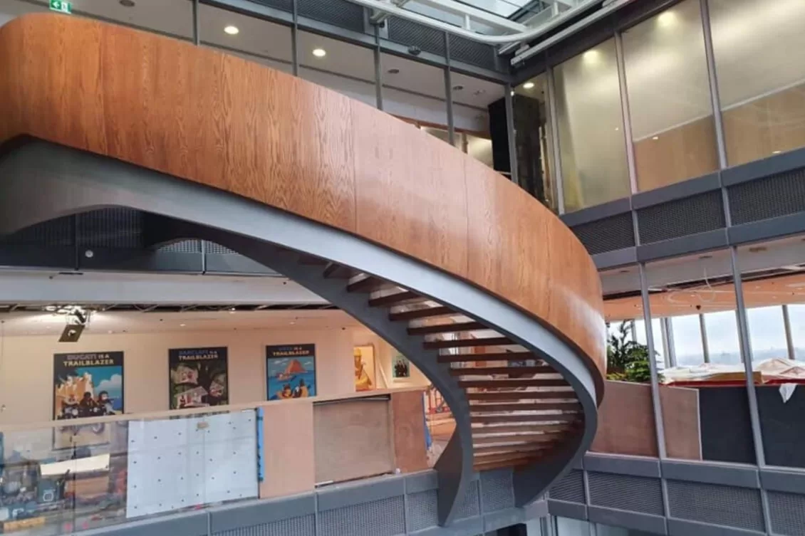 Our top three staircase design ideas for the workplace