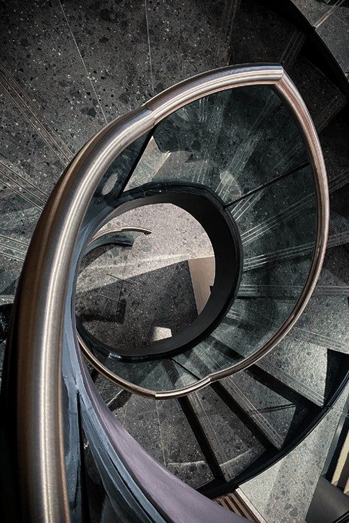 Victorinox, Oxford Street - Commercial Helical staircase