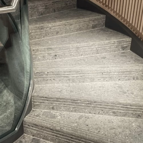 Victorinox, Oxford Street - Commercial Helical staircase