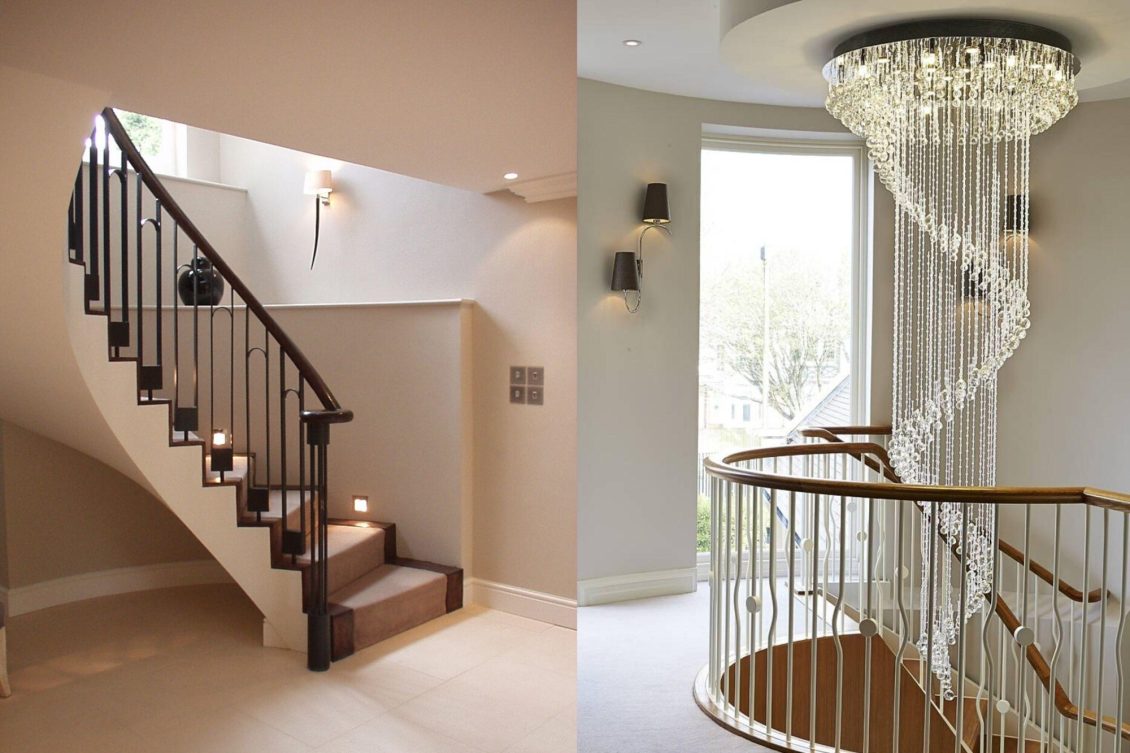 How to use staircase balustrade to create stylish looks within interior ...